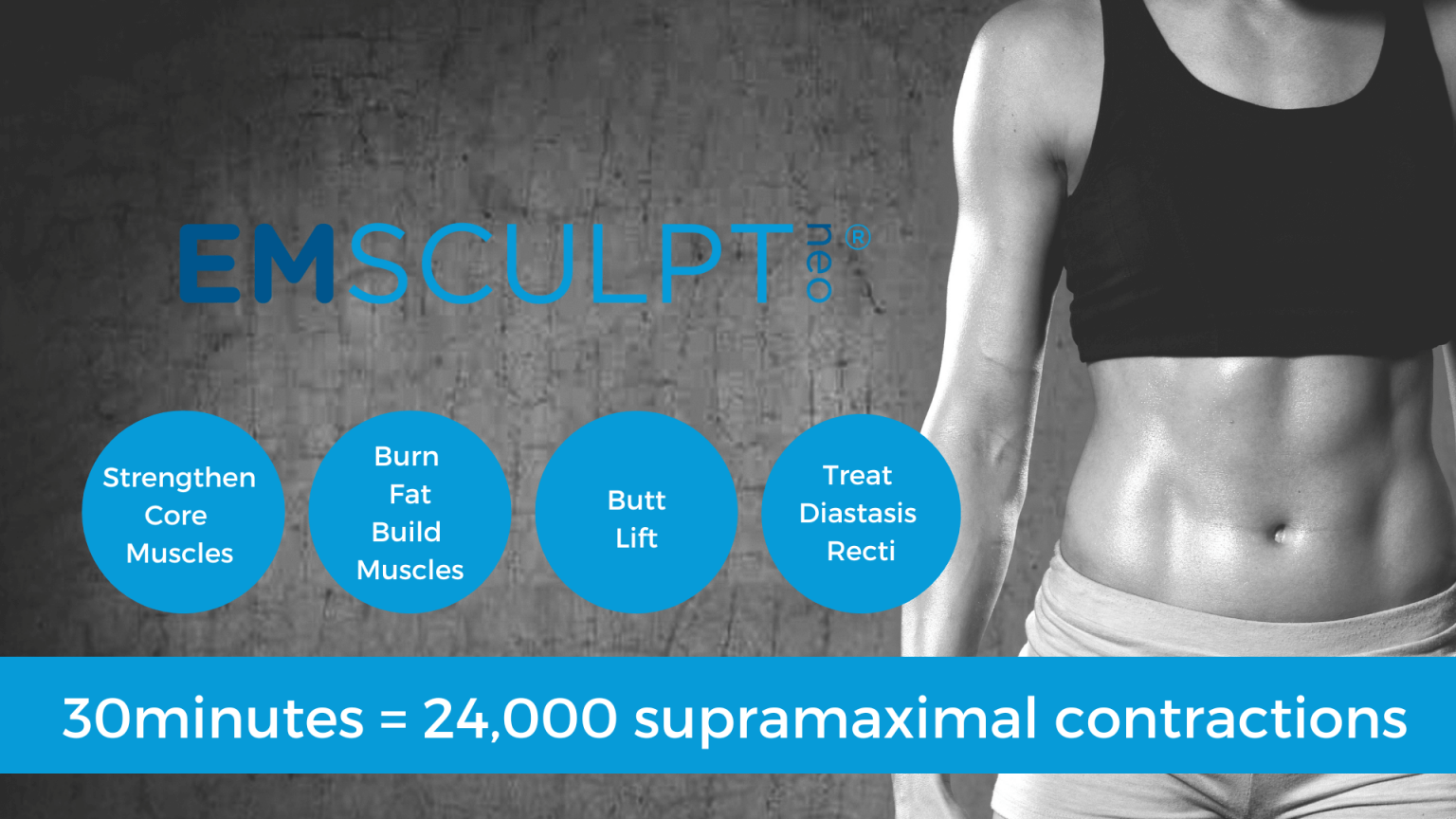 Emsculpt Neo - Burn Fats and Build Muscles | Ageless Medical